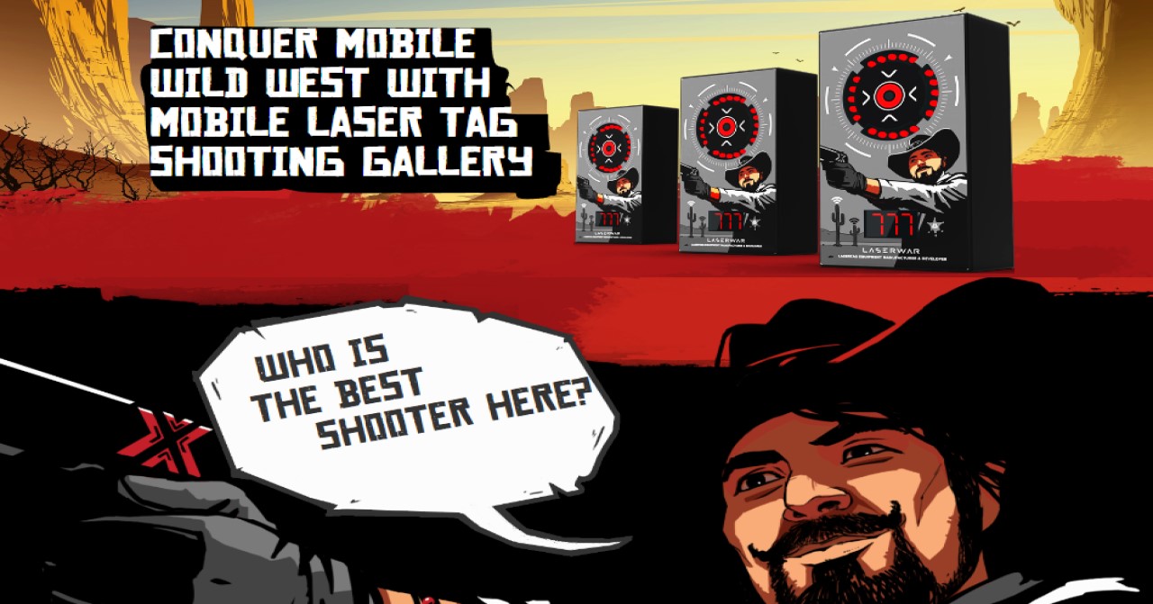 Wild West Laser Tag Shooting Gallery LASERWAR wild-west-laser-tag-shooting-gallery-laserwar